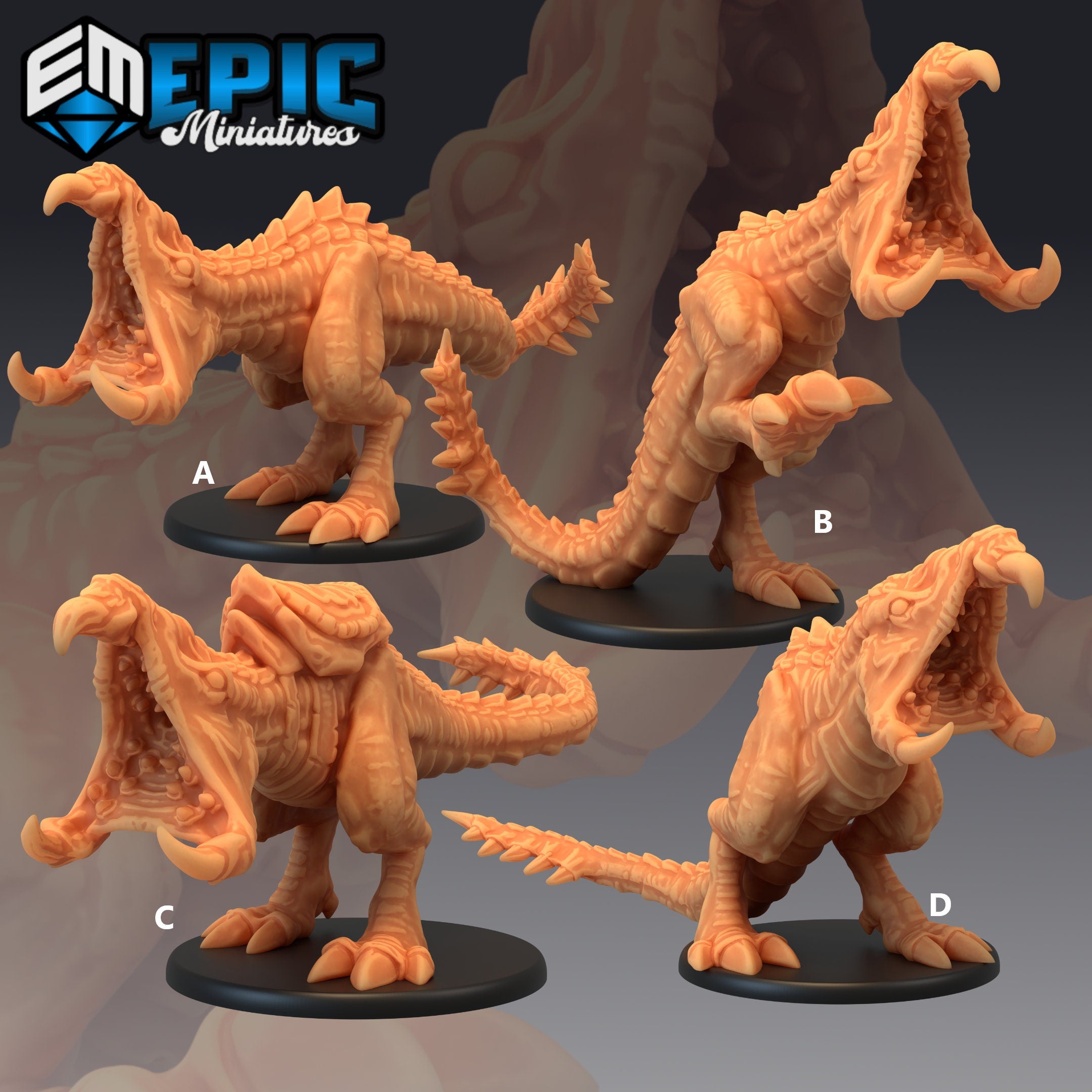 Ethereal Marauder - #03 Serpentia Reborn - Epic Miniatures | Large | M ...